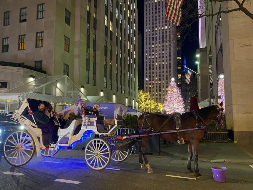 NYC: Private Christmas Lights Horse Carriage Ride - The Route: Gliding Past NYC’s Holiday Landmarks