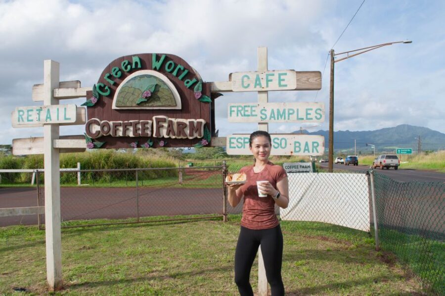 Oahu: Valley of Waimea Falls Swim & Hike with Lunch & Dole - Greenworld Coffee Farm: The Perfect Morning Kickstart