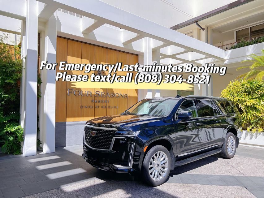 One-Way VIP Transfer: Honolulu Airport, Ko Olina, Port 2/11 - The Journey: From Ko Olina to Honolulu or Vice Versa