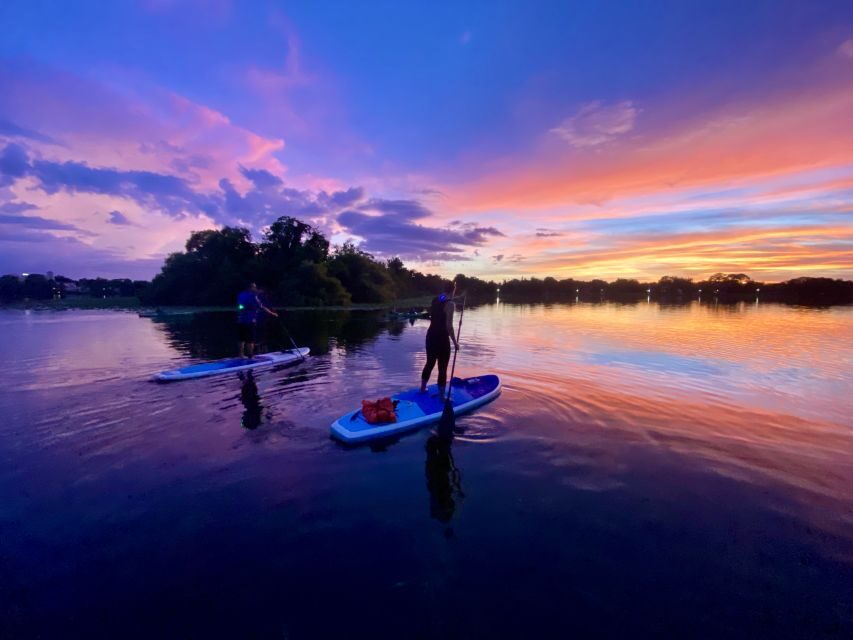 Orlando: Sunset Clear Kayak or Paddleboard in Paradise Tour - Breakdown of the Itinerary and Experience