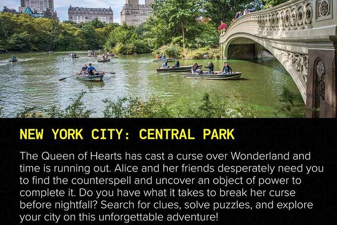 Outdoor Escape Room in New York City - Central Park - How does the itinerary unfold?