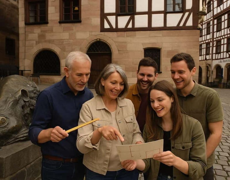 Outdoor escape with puzzle backpack in Nuremberg: The master's legacy - The itinerary: from start to finish