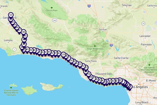 Pacific Coast Highway: Smartphone Audio Tour, LA to Santa Maria - The Experience in Context