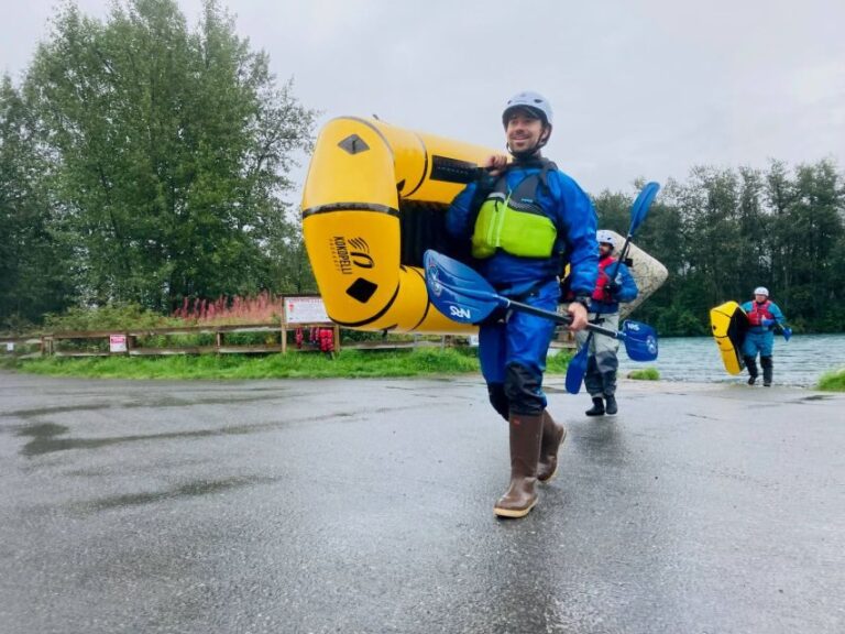 Packrafting Kenai River - Cooper Landing Departure - Key Points