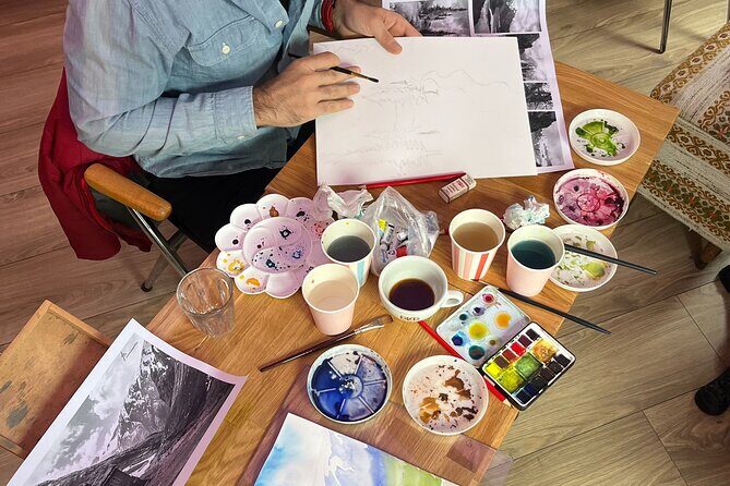 Paint Norwegian landscape with watercolor in Bergen - Detailed Breakdown of the Itinerary