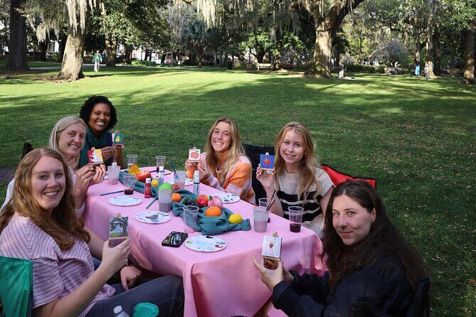 Paint Tiny Canvases in Forsyth Park - Making the Most of Your Visit