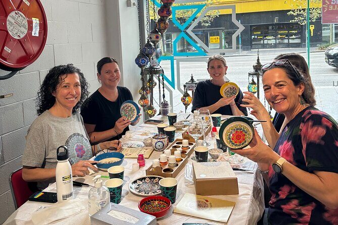 Painting Classes Orange County: Ceramic Plates & Bowls - Authentic Guest Feedback