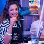 Painting party at Art Bottega - Paint & Wine Studio in Zagreb - Wine and Sipping: The Perfect Creative Fuel