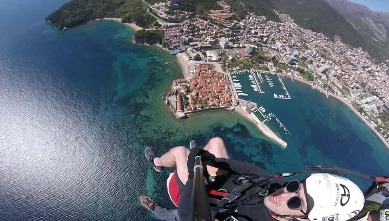 Paragliding Montenegro: Air Excursion Over Budva Old Town - The Flight and Its Highlights