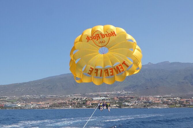 Parasailing flights on the coast of Adeje in Tenerife - A Closer Look at the Itinerary