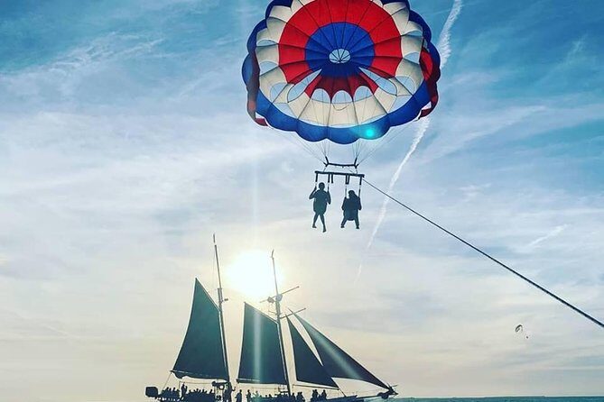 Parasailing over the Historic Key West Seaport - The Views That Take Your Breath Away
