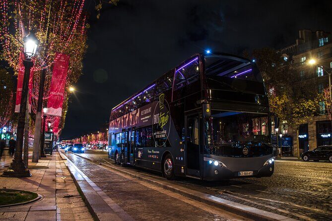 Paris 5-Course Dinner Bus Toque with Champagne from Opéra - The Itinerary in Detail