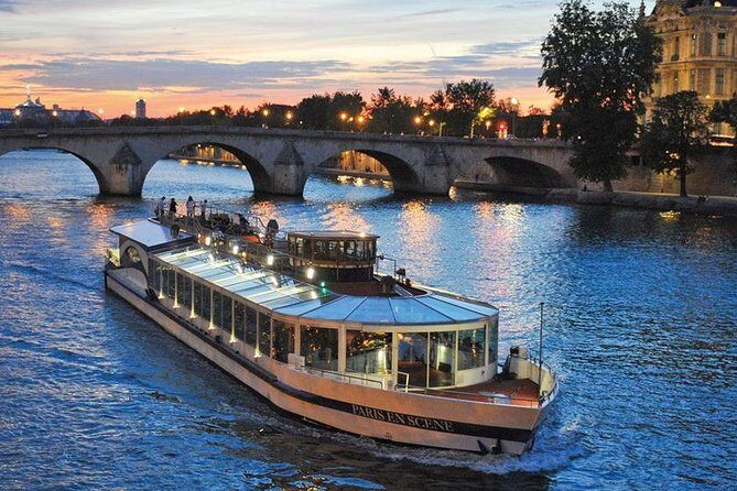 Paris en Scene 3 Course Seine River Dinner Cruise - The Itinerary in Detail