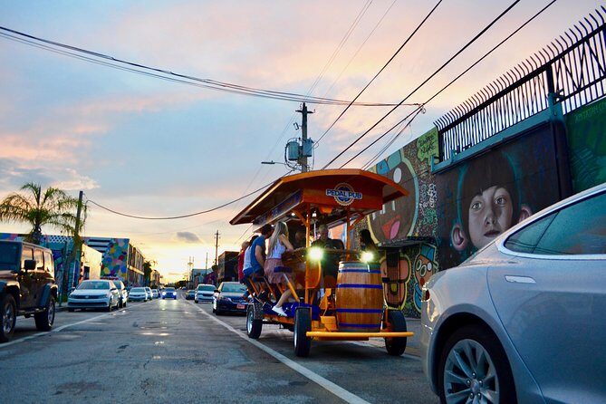Pedal Pub Miami Wynwood Graffiti Bar Crawl-Full Bike Rental - Detailed Itinerary & Highlights