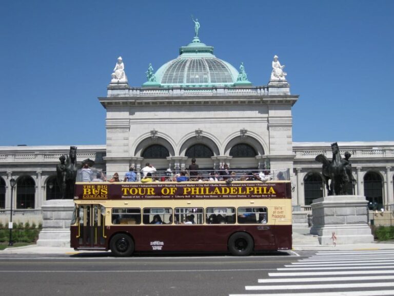 Philadelphia: Double-Decker Sightseeing Bus Tour - Authentic Traveler Experiences