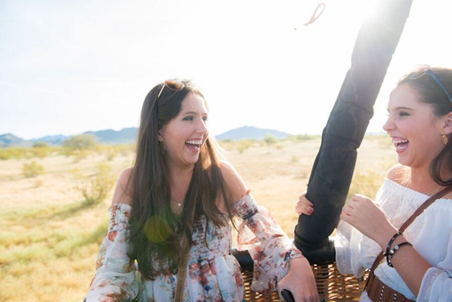Phoenix: Hot Air Balloon Ride with Champagne and Catering - The Sum Up