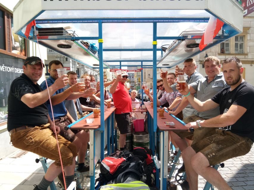 Pilsen: 1.5-Hour Beer Bike with Unlimited Beer - Is It Worth the Price?