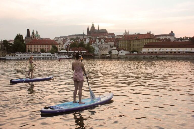 Prague: 2-Hour Paddle Boarding in the City Centre - Key Points