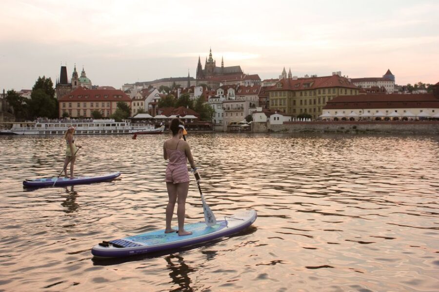 Prague: 2-Hour Paddle Boarding in the City Centre - Key Points