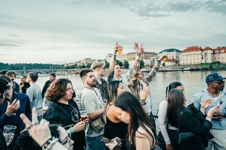 Prague: Booze Cruise with Open Bar and Duplex Entry - The Night Continues at Duplex