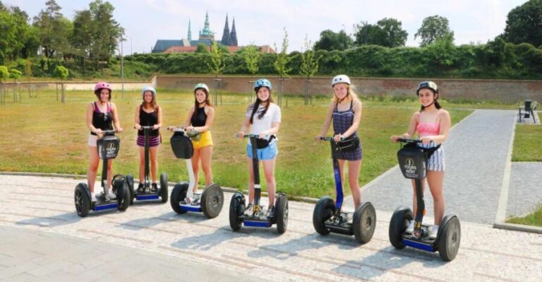 Prague: Castle and Monastery Segway Tour - Riding Through Pragues Streets and Neighborhoods