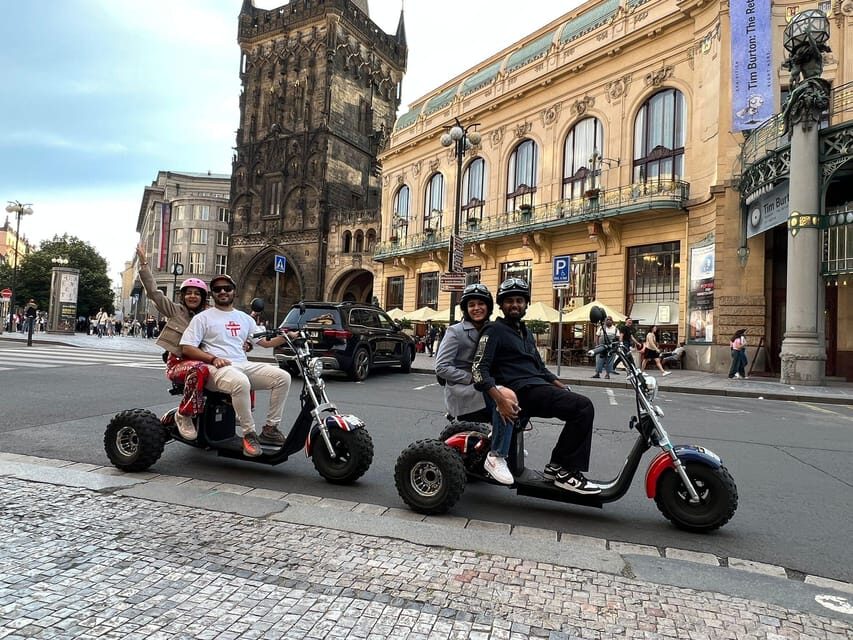 Prague Monastery & Panoramic Viewpoint Electric Trike Tour - Authentic and Fun Perspectives from Travelers