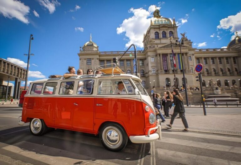 Prague: Private Sightseeing Tour in original VW Samba bus - A detailed look at the experience