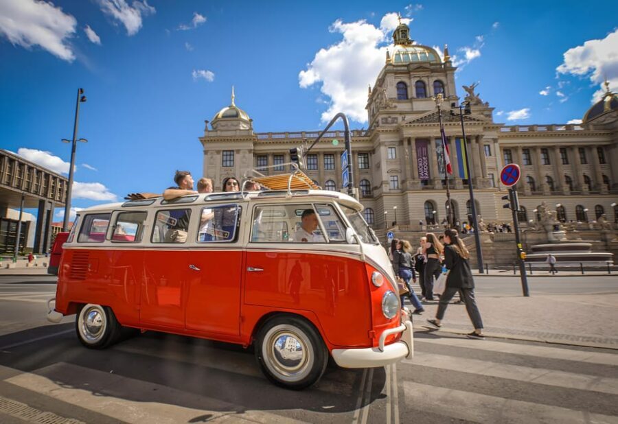 Prague: Private Sightseeing Tour in original VW Samba bus - A detailed look at the experience