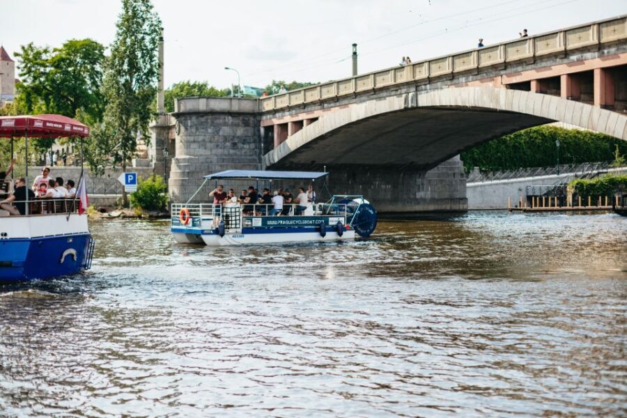 Prague: Swimming Beer Bike on A Cycle Boat - Practical Tips for Travelers