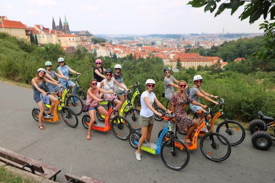 Prague: Tour by Electric Scooter or Cruiser eBike - Authentic Experience and Practicality