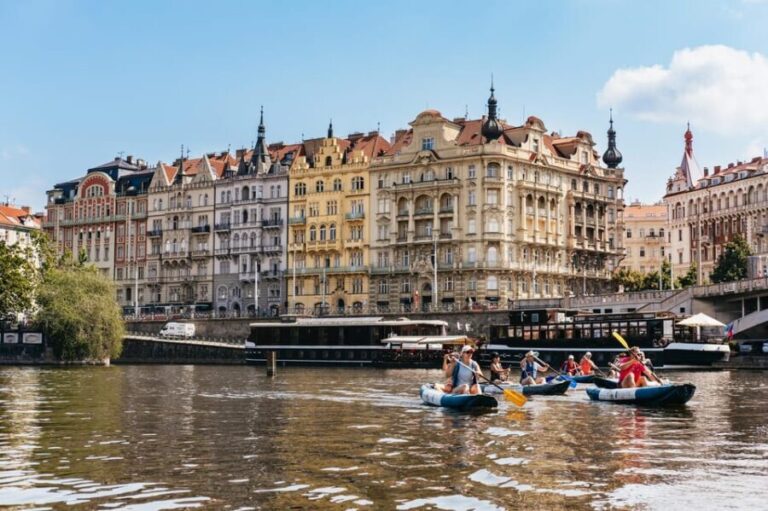 Prague: Vltava River Guided Canoeing Tour - An Authentic, Personal Perspective of Prague