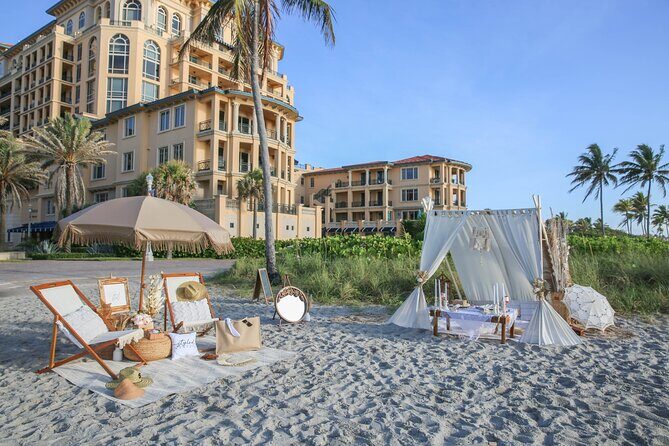 Premiere Luxury Sunrise Picnic in Hollywood Beach with Tented Oasis and more. - What’s included and what’s not