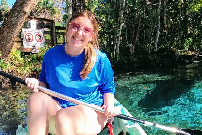 Premium Single Kayak Rental In Crystal River, Florida - Comfort, Equipment, and Staff