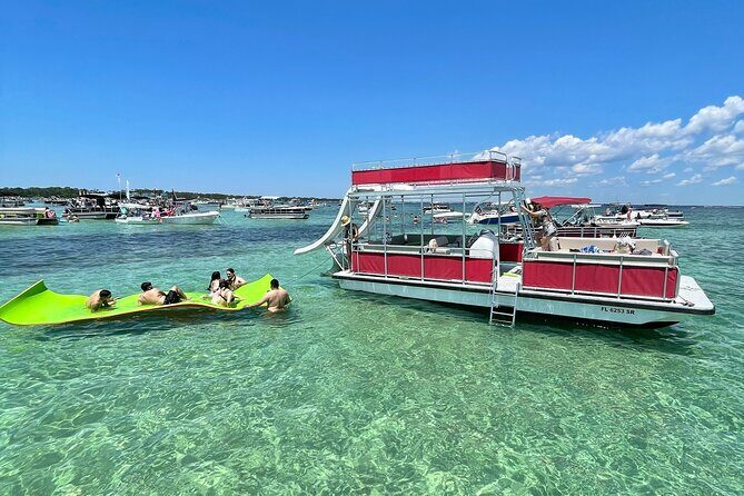 Private Crab Island Double Slides Pontoon Charter - How This Tour Offers Value