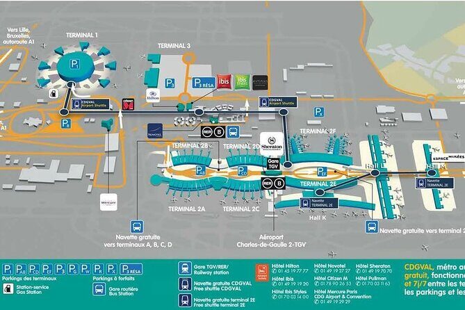 Private departure transfer from Paris to Paris Orly Airport - The Realities of the Service