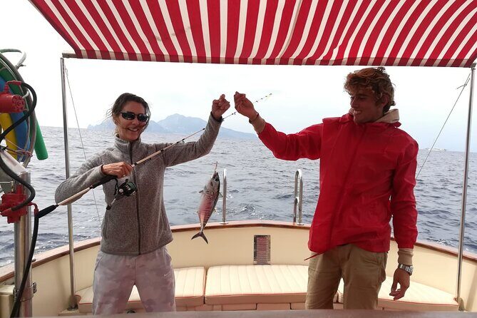 Private Fishing and Capri tour with lunch from Sorrento - FAQ