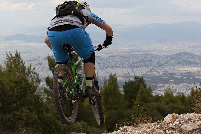 Private Mountain Bike,Trail Ride Tour of Mount Ymittos, Athens. - The Itinerary in Detail