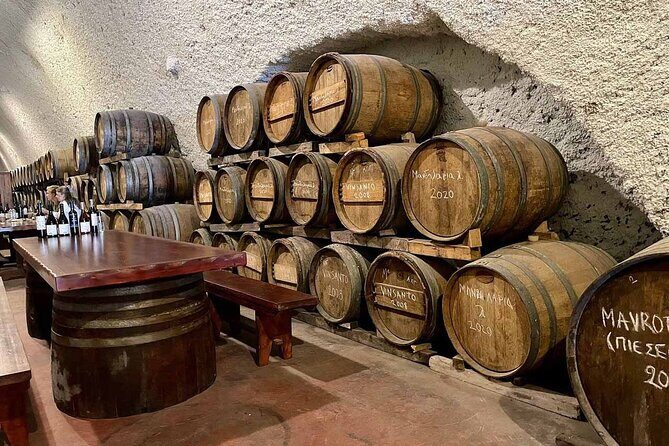 Private Santorini Wine Tour with 12 Wine Tastings and Greek Meal - Authenticity and Quality in Every Sip and Bite