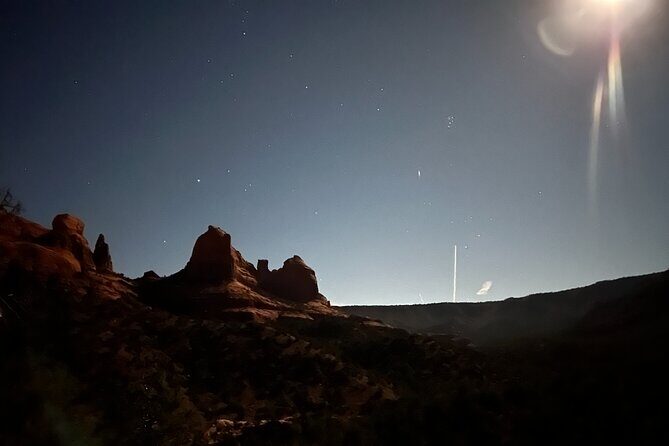 PRIVATE Sedona Jeep Tour at Night 4X4 Majestic Full Moon Tour - What to Expect from the Itinerary