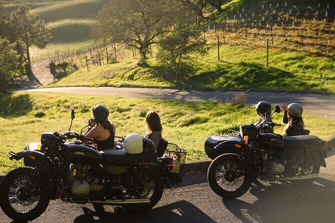 Private Sidecar Winery Tour through Napa Valley - The Itinerary Breakdown