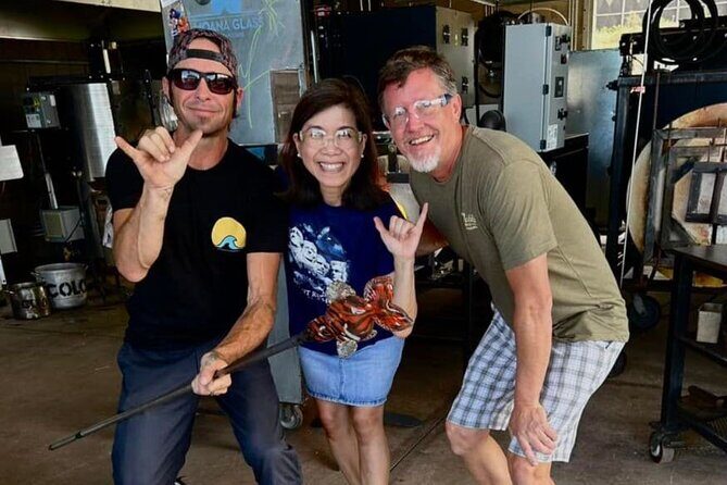 Private Three Piece Glassblowing Lesson for up to 6 people - The Value of the Experience: What You’re Paying For