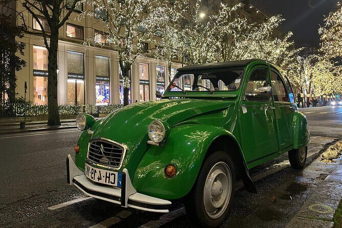 Private tour Paris Christmas lights tour 2 hours in Citroën 2CV - Why Choose This Tour?