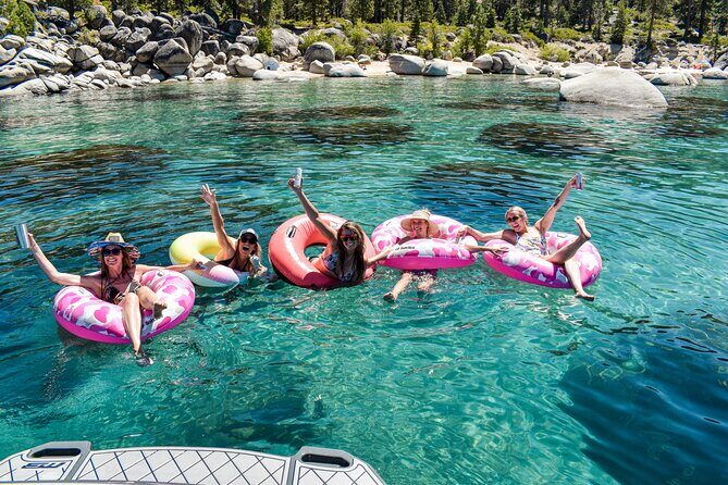 Private Wakesurf/Wakeboard Boat Charter Lake Tahoe - The Boat and Equipment: Comfort and Safety