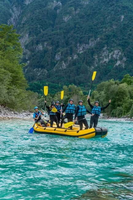Rafting tour in Bovec/ Kobarid with PHOTOES - The Itinerary Breakdown