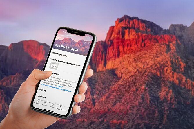 Red Rock Canyon & Calico Basin Self Guided Audio Tour - A Step-by-Step Breakdown of the Itinerary