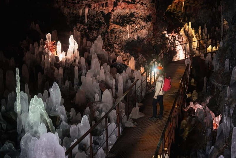 Reykjavik: Whale Watching and Lava Tunnel Combo Tour - Transportation, Timing, and Group Sizes