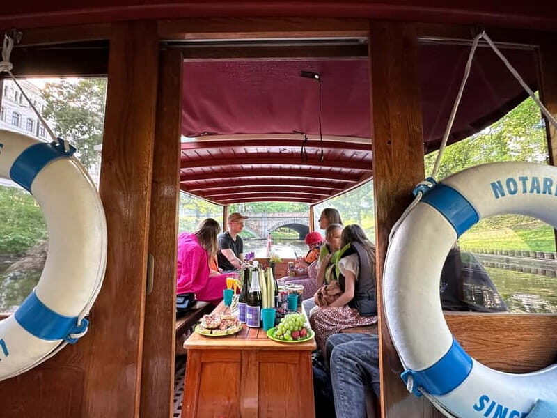 Riga: Private boat tour with Riga Black balsam & snacks - The Experience: What to Expect