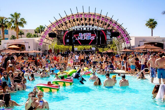 Rockstar Pool Party Crawl w/ VIP Entry & Party Bus Ride - Whats Included and Whats Not