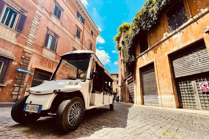 Rome: 3 Hours Private/Group Tour Golf cart with Gelato - The Experience in Practice