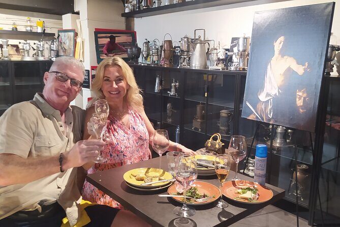 Rome: Caravaggio Experience with light Lunch & Wine Tasting - FAQs